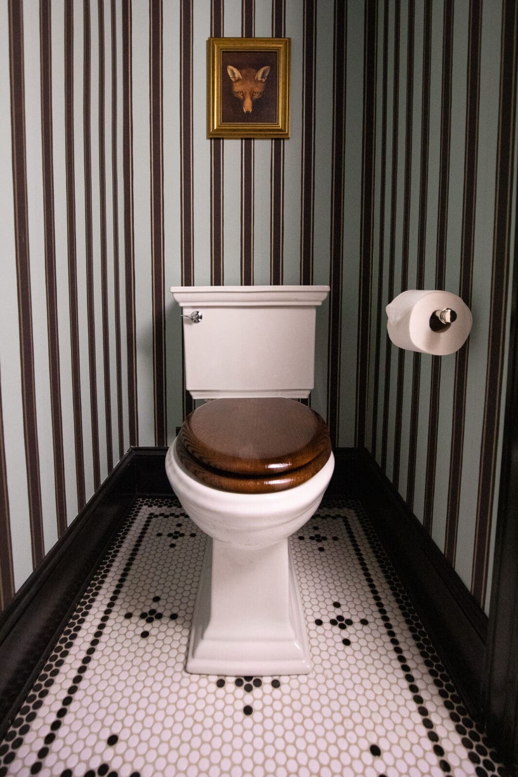 Before and After: Revealing Our Modern Colonial's Powder Bath - Chris ...