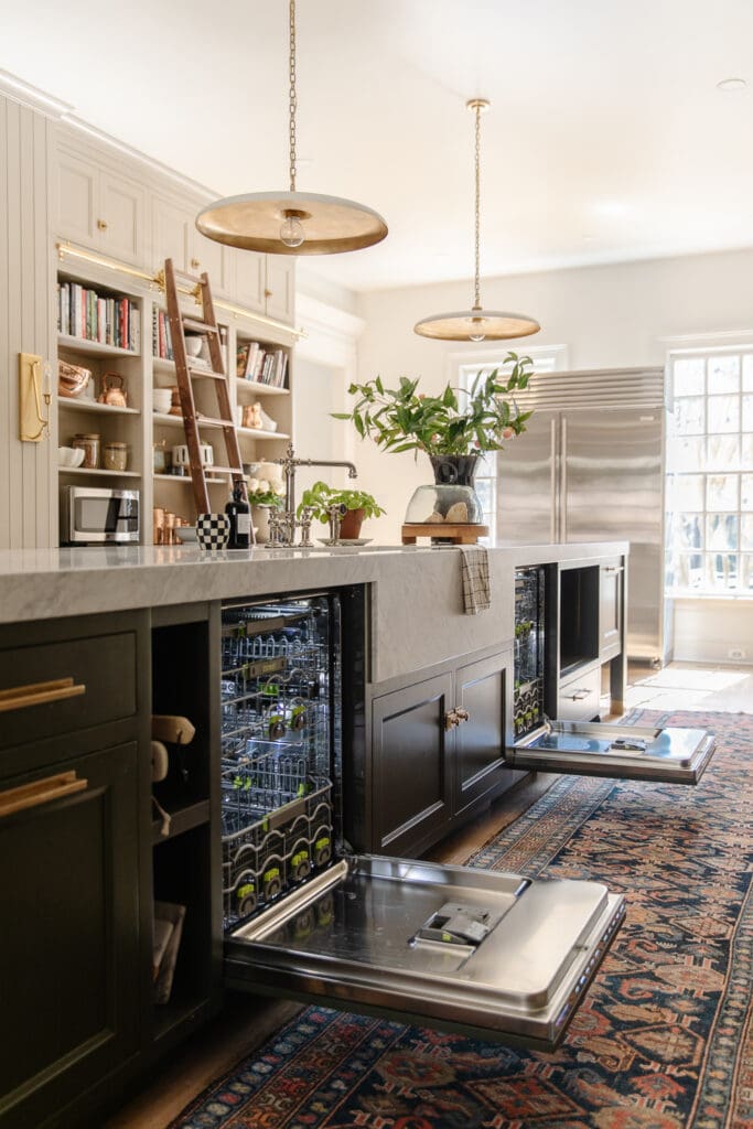 Details On Our Custom, Cabinet Paneled Dishwasher(s) - Chris Loves Julia
