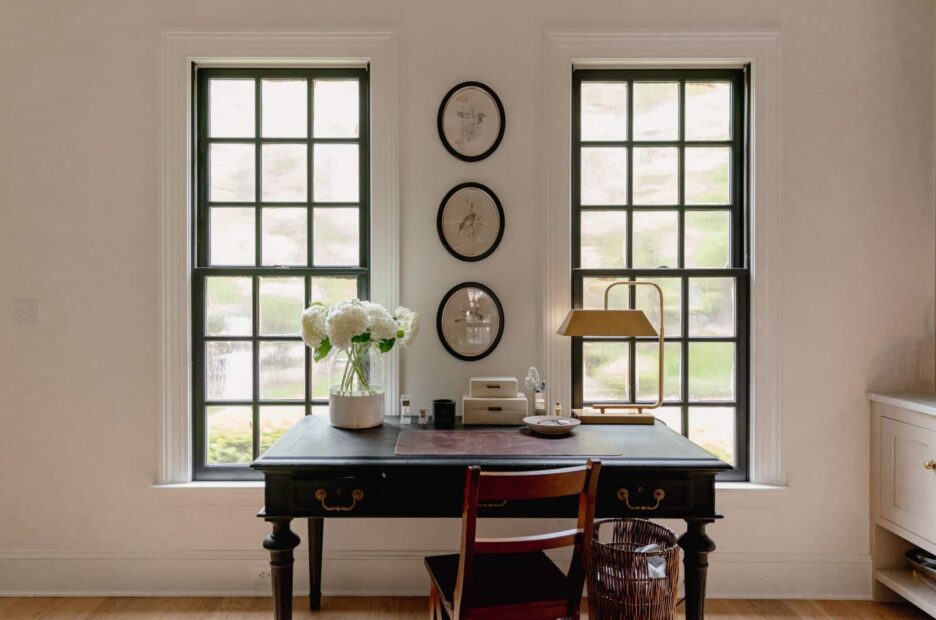 Revealing Our New Black Interior Windows - Chris Loves Julia