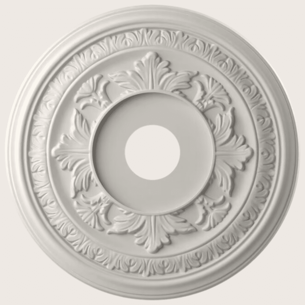 How to Install a Ceiling Medallion - Chris Loves Julia
