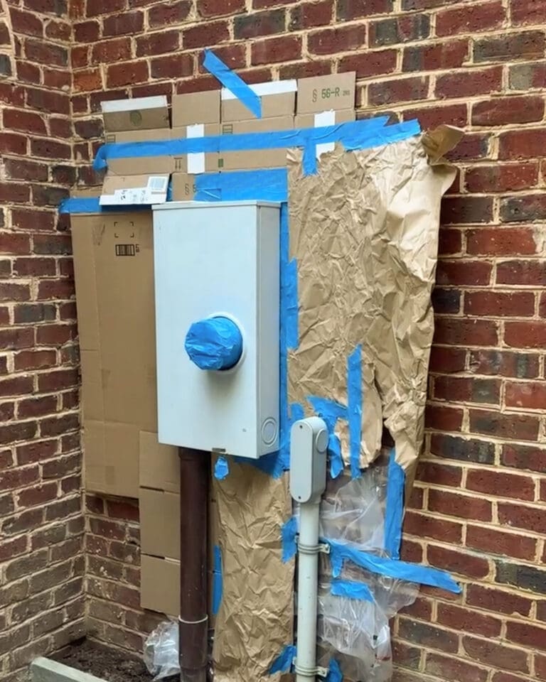 Can You Paint an Electrical Meter Box? (Answer: Yes!) - Chris Loves Julia