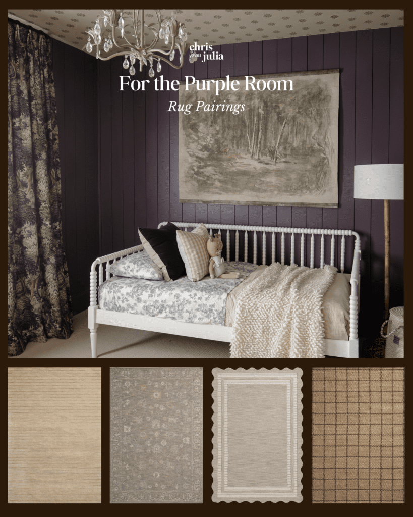 The Rug Guide: How to Choose a Rug by Room Color - Chris Loves Julia