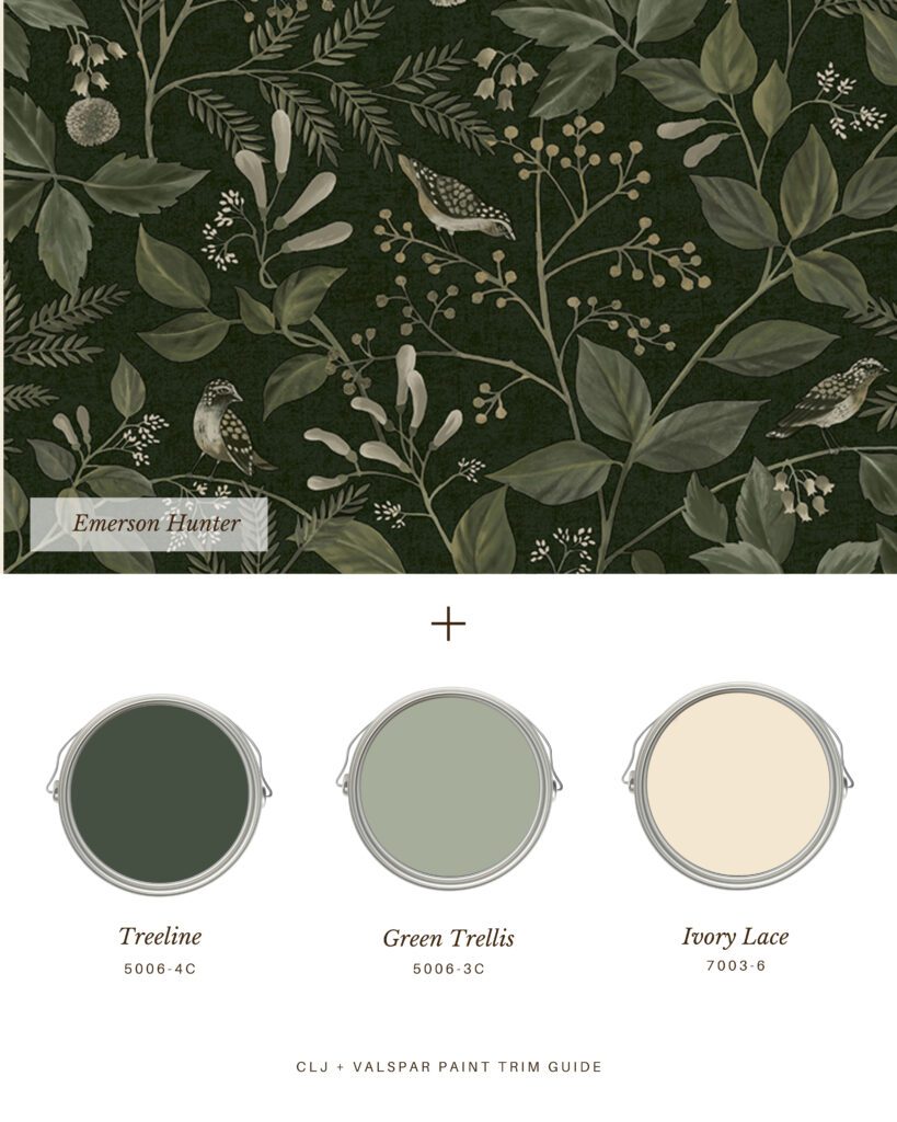 The Guide: "Which Trim Color Goes with This Wallpaper?" - Chris Loves Julia
