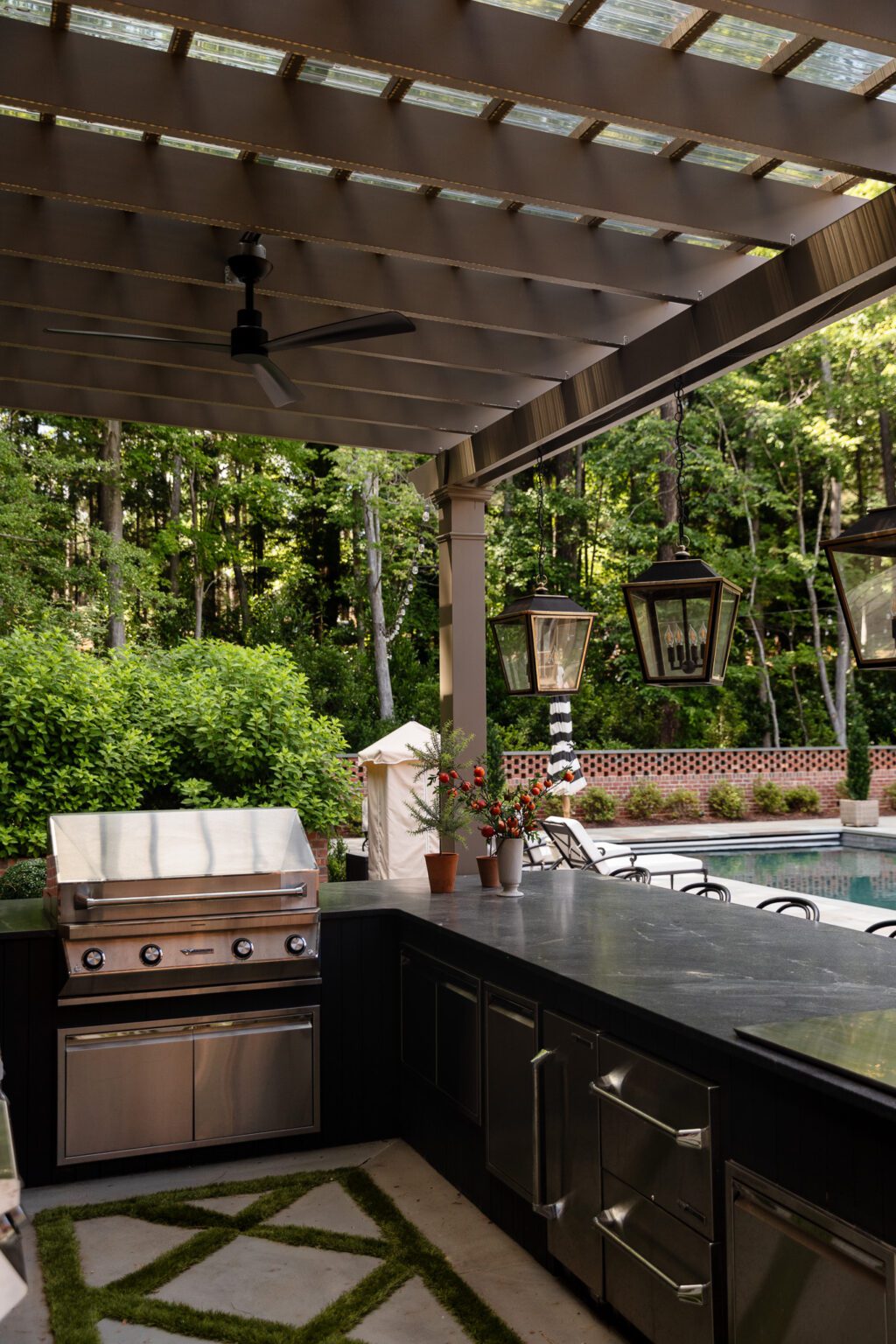 The DIY Pergola Cover I Installed in 6 Hours - Chris Loves Julia
