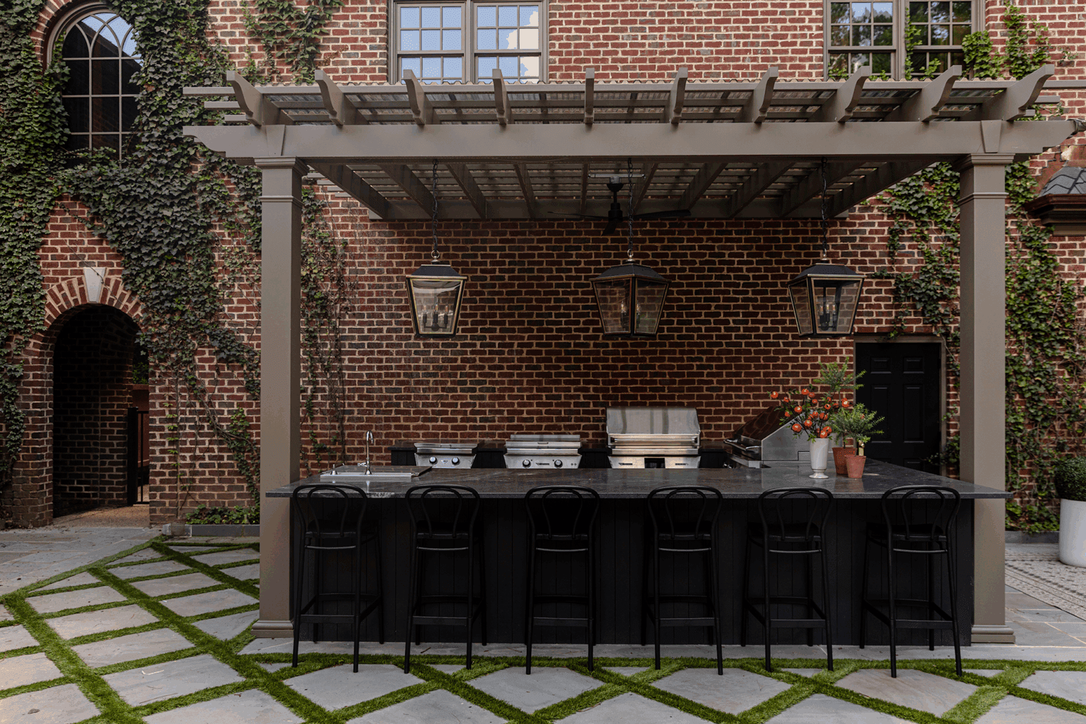 The DIY Pergola Cover I Installed in 6 Hours - Chris Loves Julia