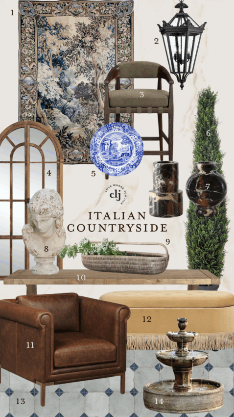 "La Dolce Vita": Home Decor Inspired by the Italian Countryside - Chris ...